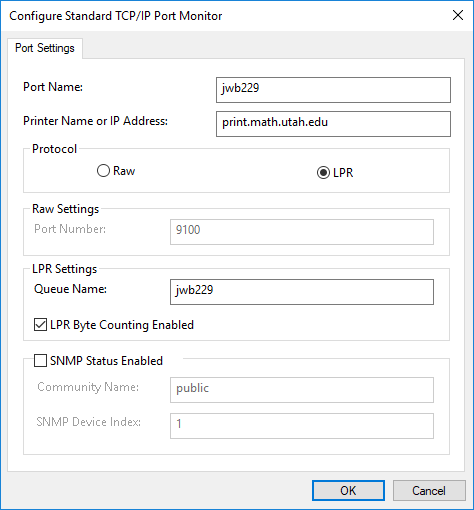 UUMath - Windows 10 - Add Printer